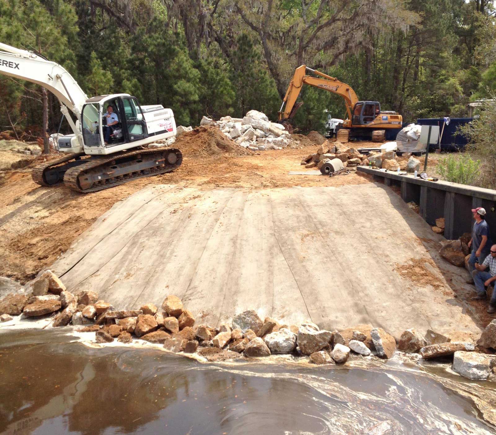 Slope/Stream Bank Stabilization – CombatConcrete